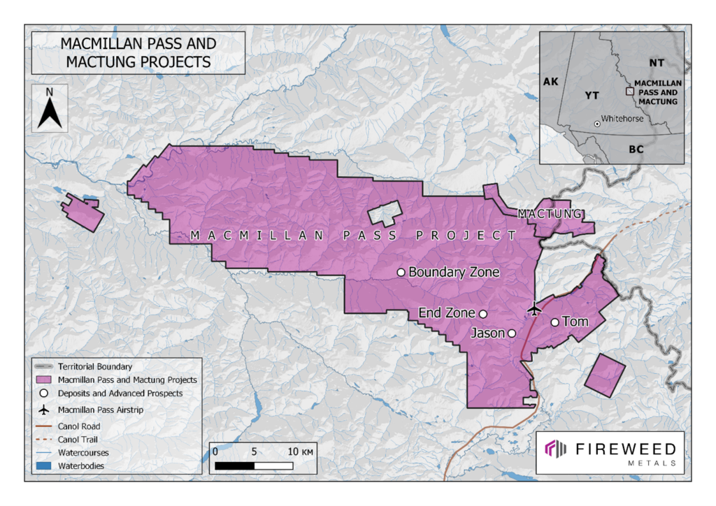Fireweed Drills High-Grade at Tom: 40.6 m True Width of 15.2% Zinc, 14. ...
